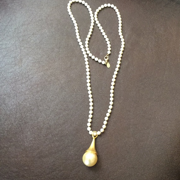 Express | Jewelry | Vintage Express Pearl Necklace | Poshmark